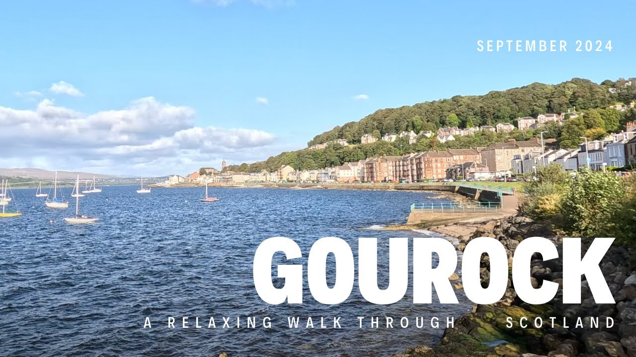 4K Gourock Walking Tour: Explore Inverclyde - YouTube