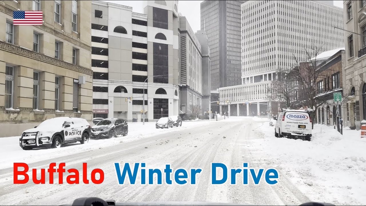 Winter Snow Storm in Buffalo NY - YouTube