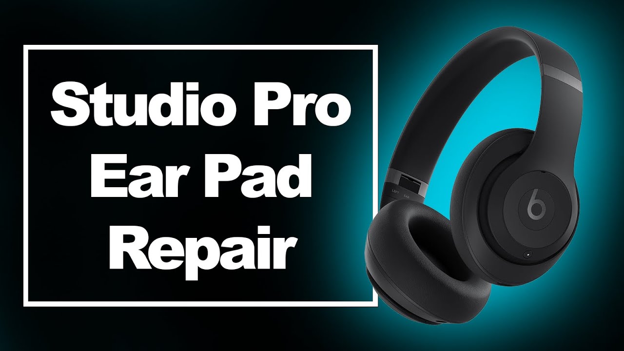 Beats Studio Pro Ear Pad Replacement - YouTube