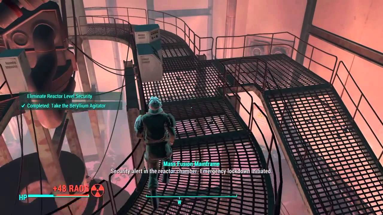 Fallout 4 PS4 - Spoils of War PART 2 - Reactor Chamber + Eliminate ...