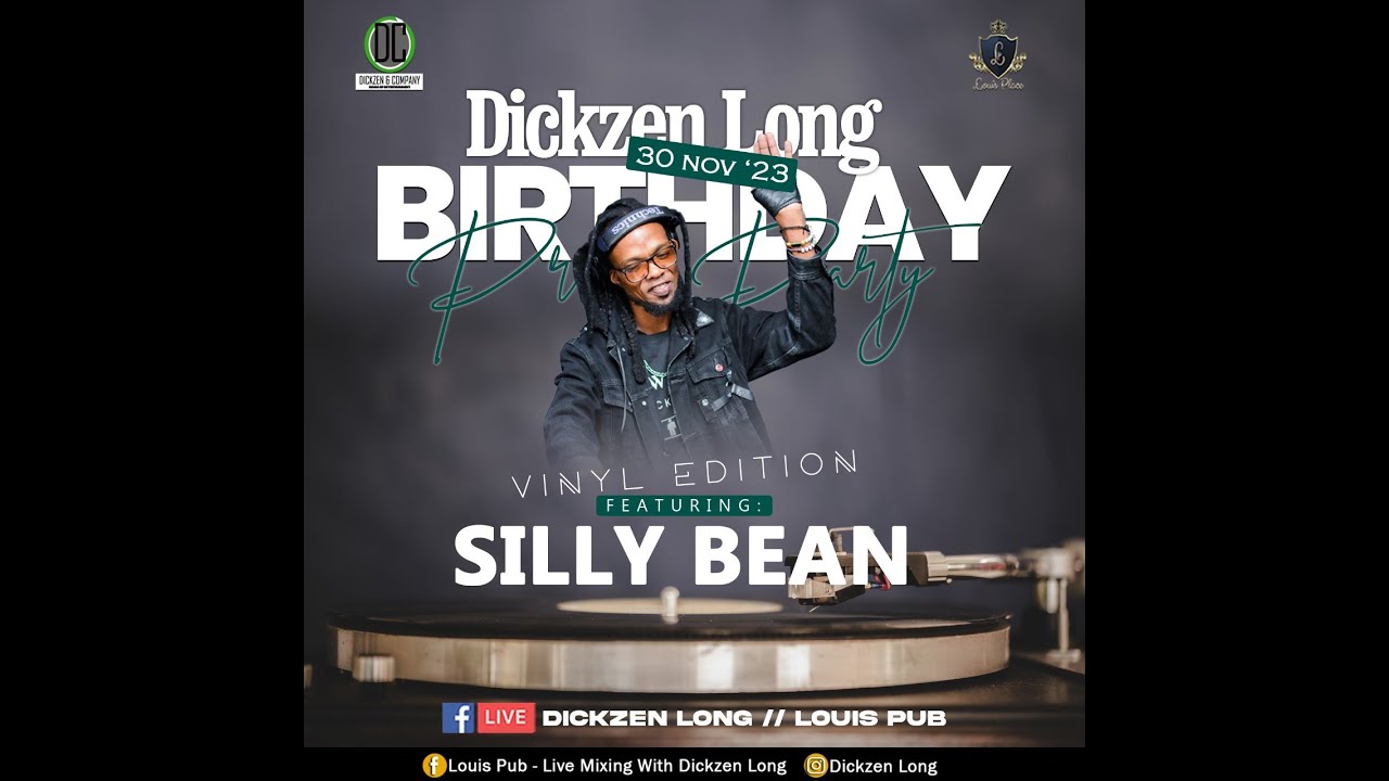 Silly Bean At Vinyl Edition Dickzen Long Birthday Party live at Louis ...