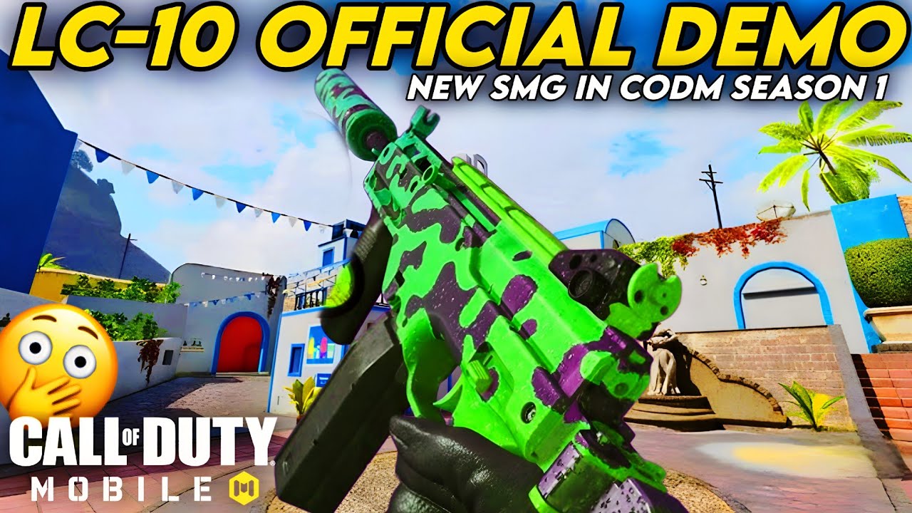 CODM Season 1 NEW LC-10 SMG Gameplay Demo Must See! - YouTube