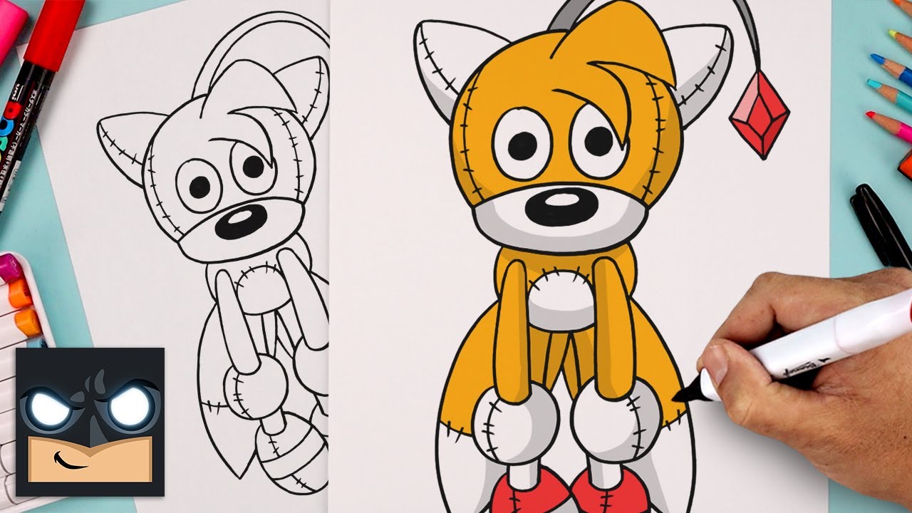 How To Draw Tails Doll | Sonic the Hedgehog - YouTube