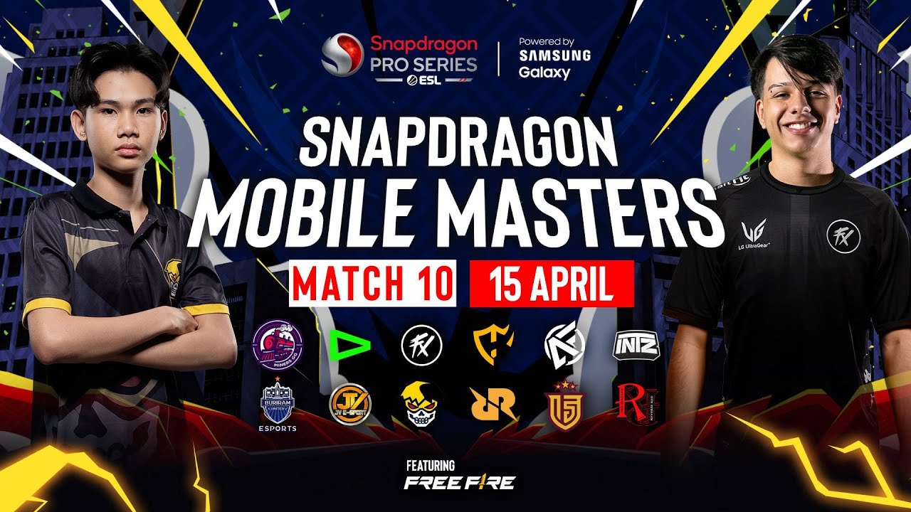 Free Fire Snapdragon Mobile Masters 2024 | 15 April | Match 10 - YouTube