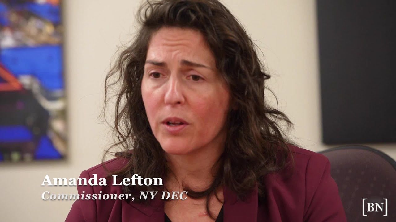 DEC Commissioner Lefton on "putting our enforcement foot forward" - YouTube