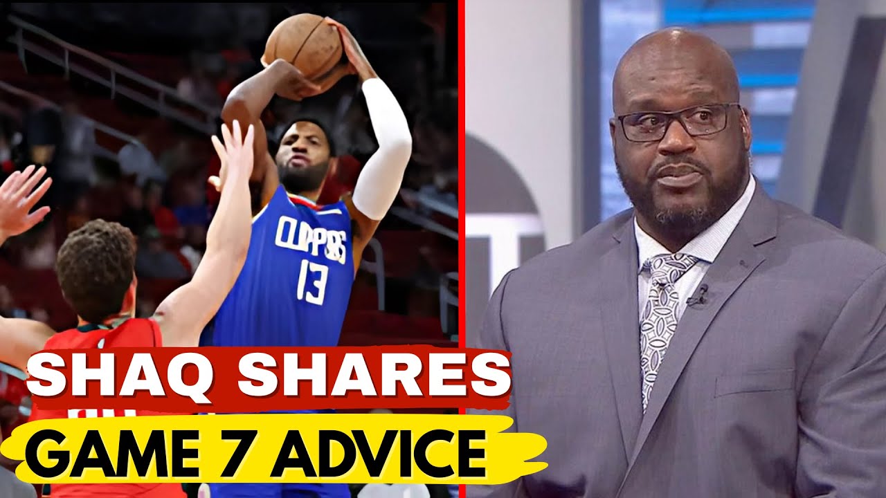 Shaq shares Game 7 advice and Said ‘Impose your will’ Watch his ...