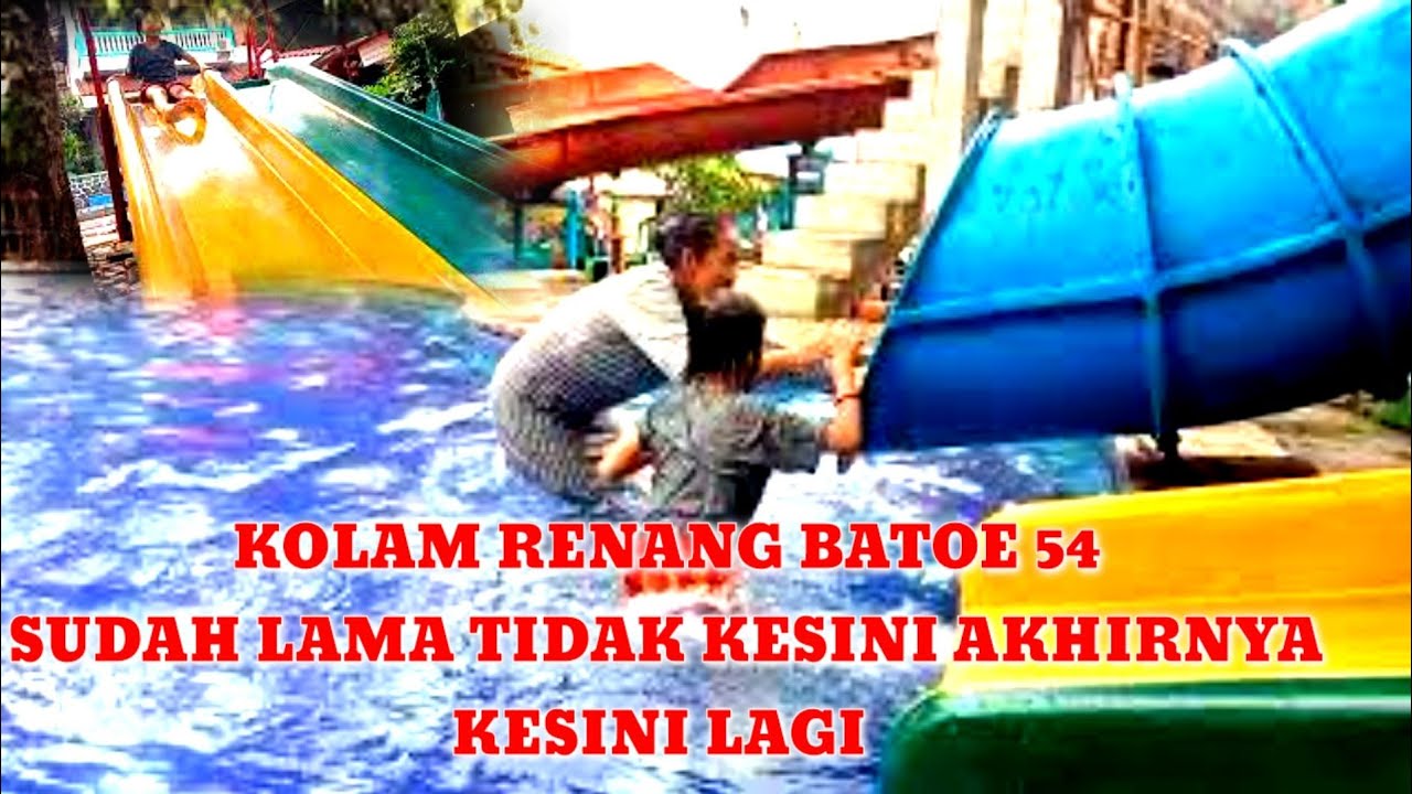 KOLAM RENANG BATOE 54 - YouTube