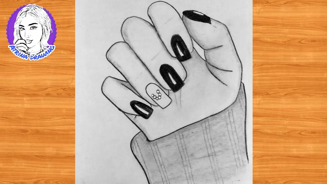 Hands drawing for beginners : pencil sketch step by step - YouTube