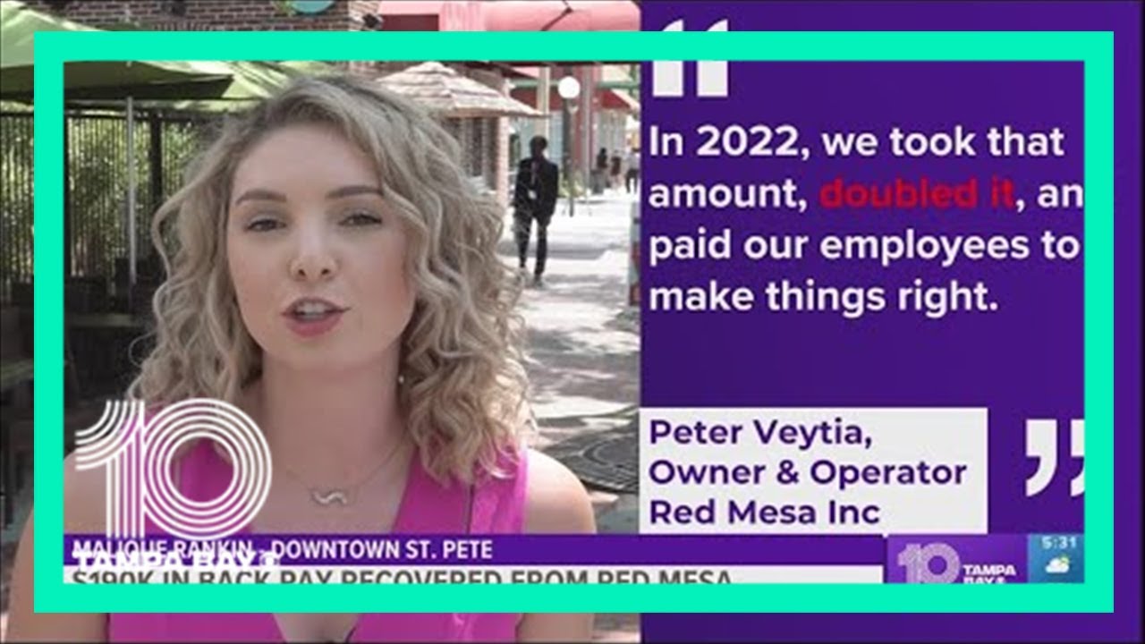 $190K in back pay recovered from Red Mesa - YouTube