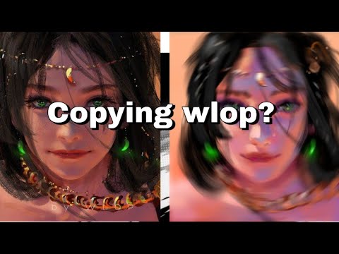 Wlop artist study| ibispaintx - YouTube