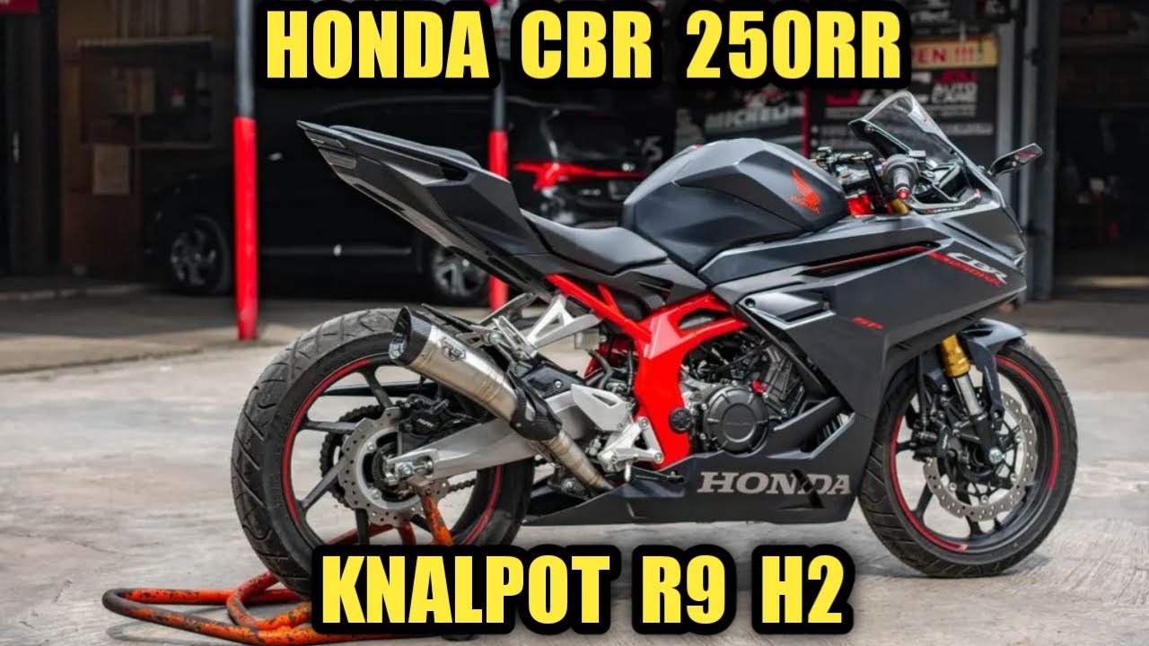 KNALPOT R9 H2 || HONDA CBR 250RR || KNALPOT SUPER GACOR ~ Jeri carlone ...