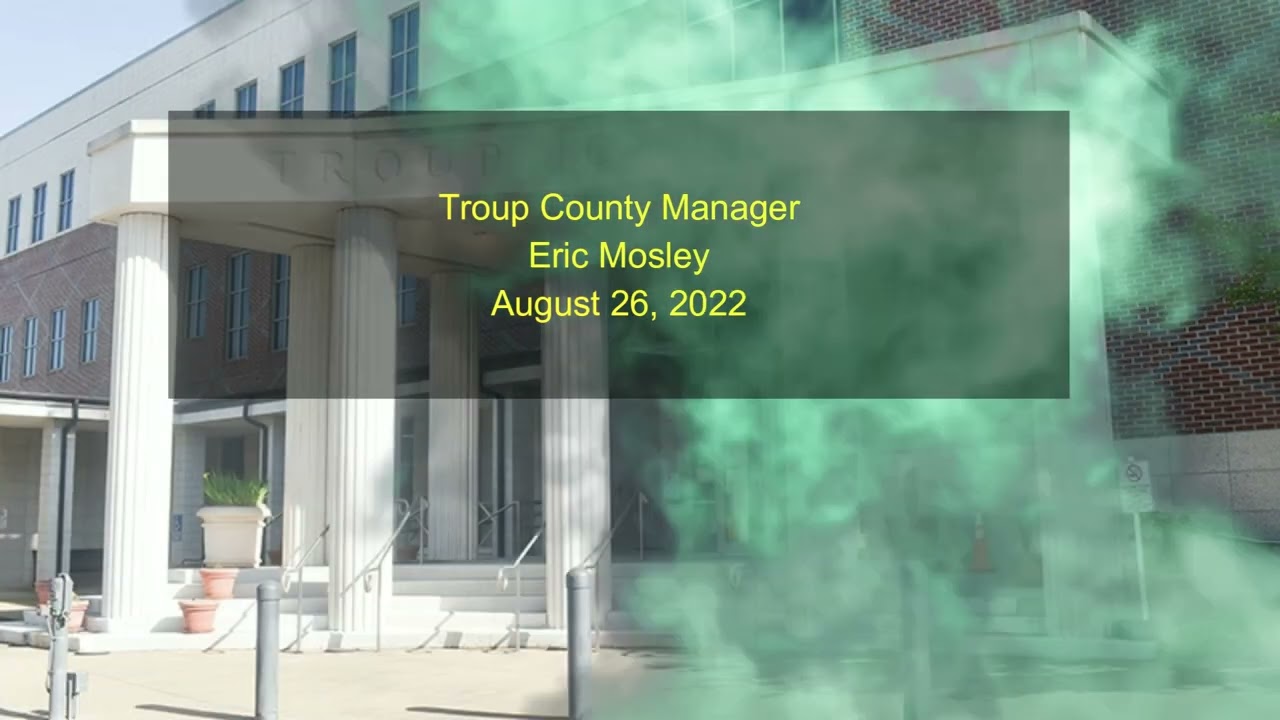 Troup County Manager Eric Mosley | Has No Idea What Is Going On - YouTube