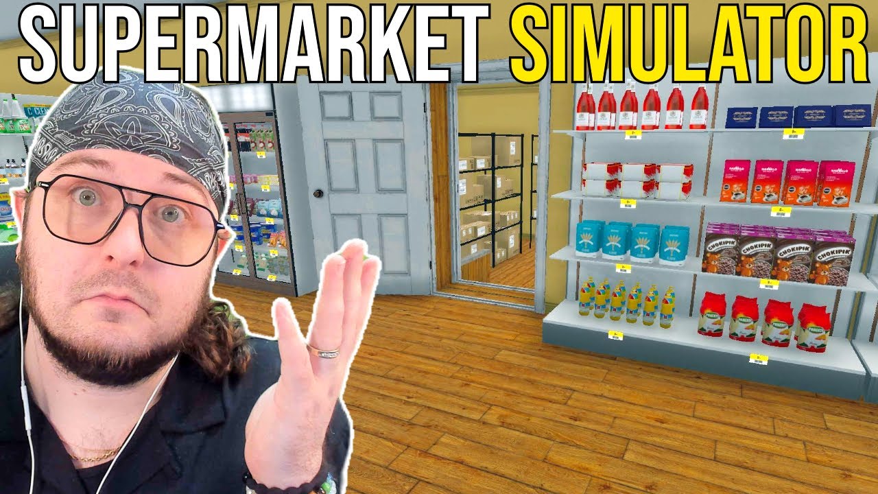 NEW UPDATE/NEW STORAGE AREA! in SUPERMARKET SIMULATOR! - YouTube