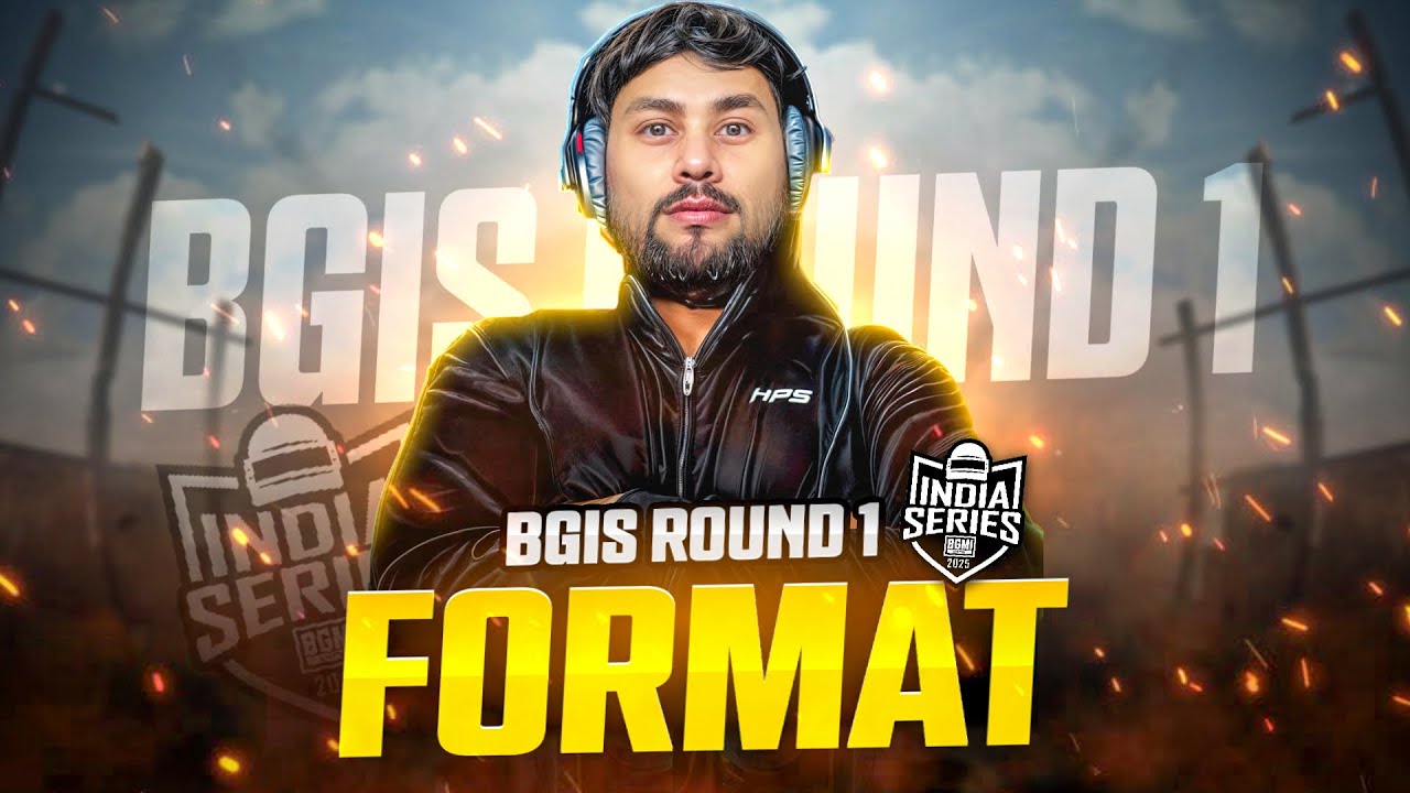 BGIS ROUND 1 FORMAT 2025 | BGMI ROUND 1 MATCHES | BGIS IN GAME ...