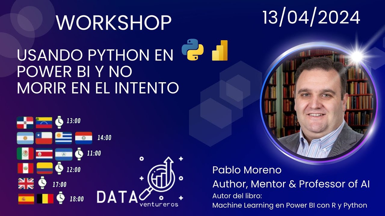 Usando Python en Power BI y no morir en el intento con Pablo Moreno ...