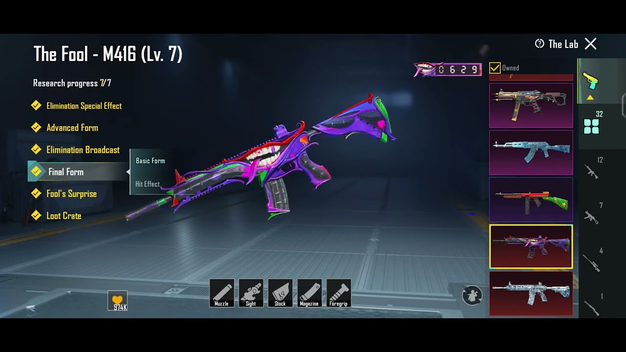 M4 Fool Hit Effect In BGMI.. - YouTube