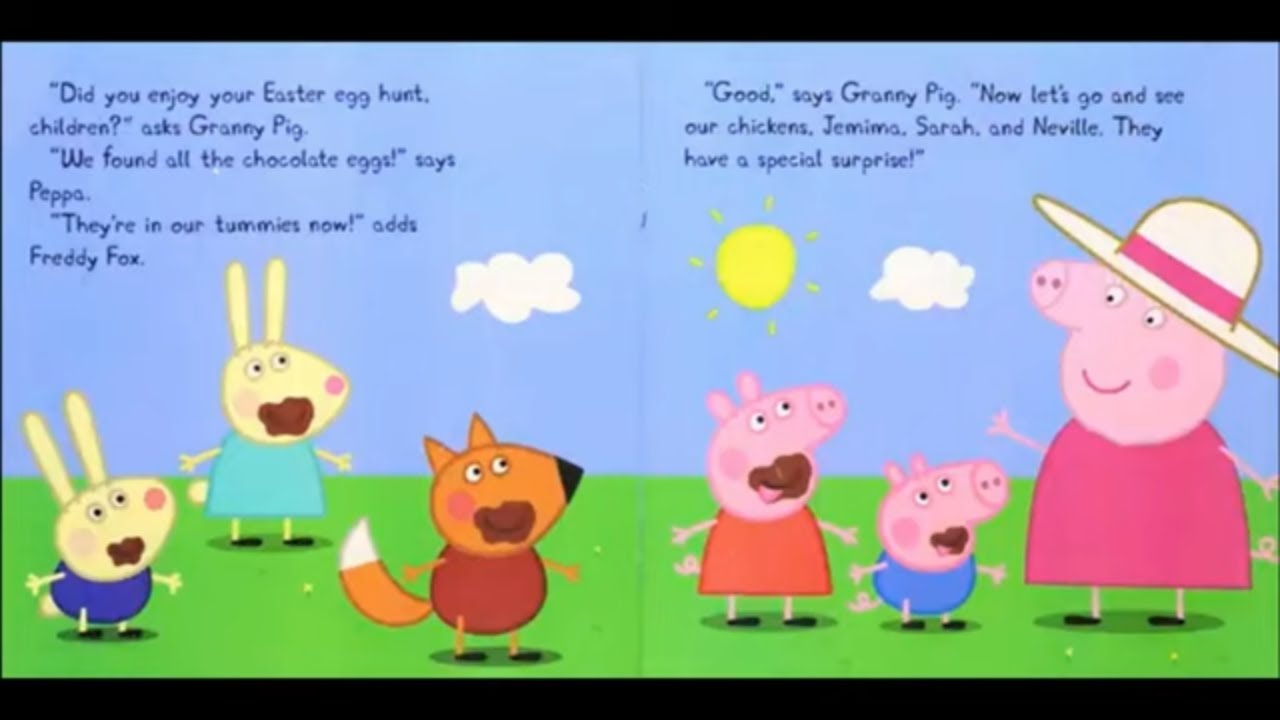 🐷PEPPA PIG READ ALOUD: Peppa's Pig George and the noisy baby & Peppa's ...