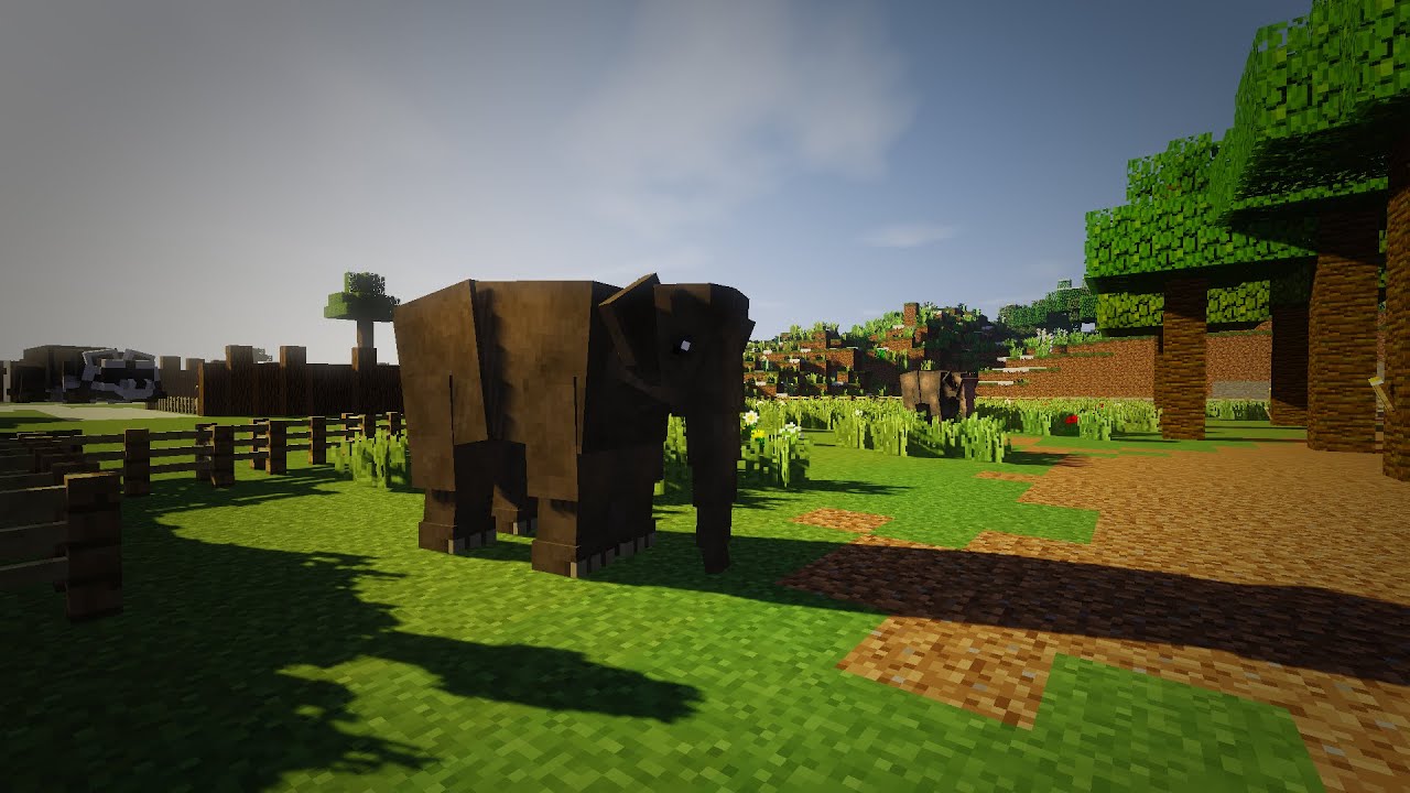 Minecraft zoo Tycoon ep 14 : Asian elephant exhibit - YouTube