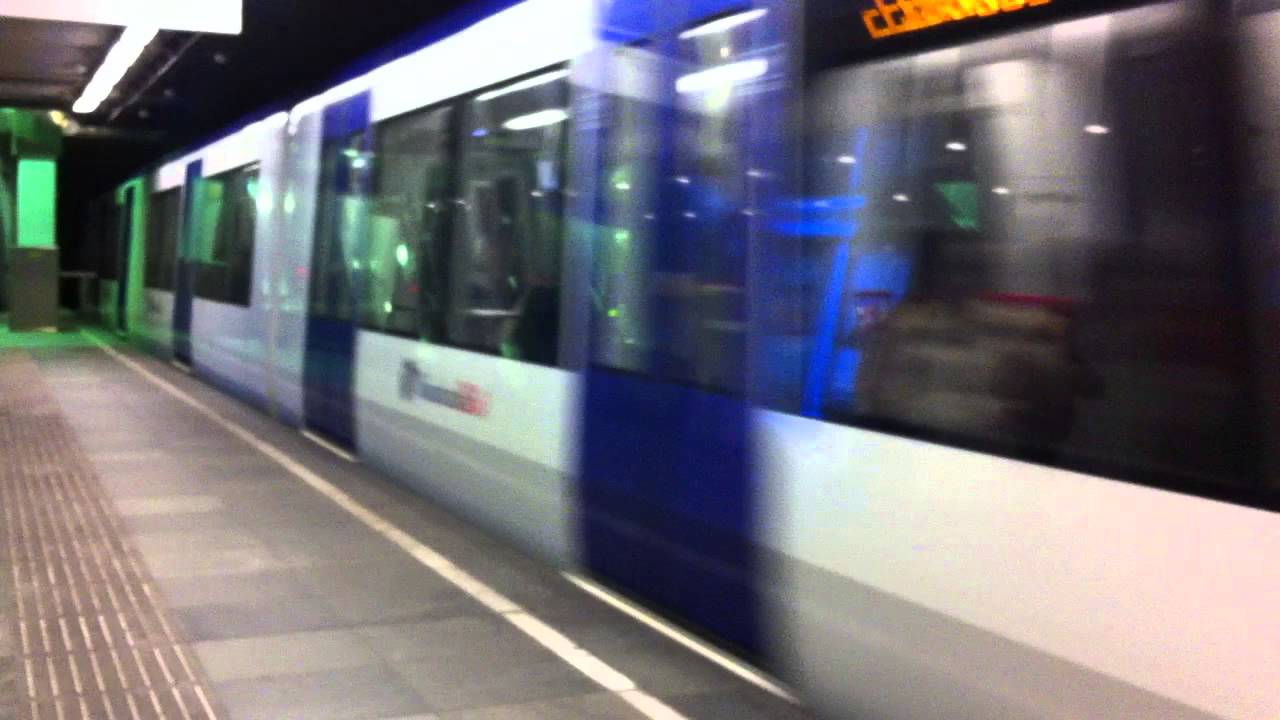 RET Metro RSG3 Aankomst Beurs Lijn E Naar Slinge - YouTube