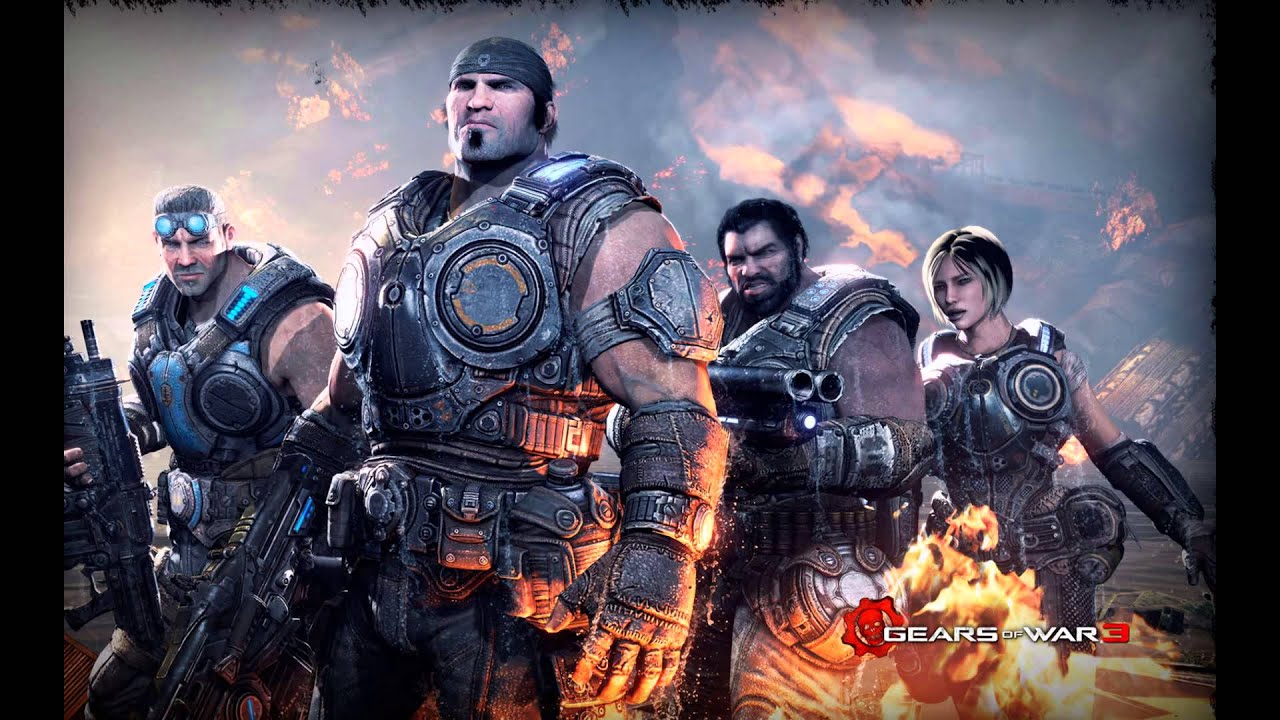 MINECRAFT VS GEARS OF WAR 3 - YouTube