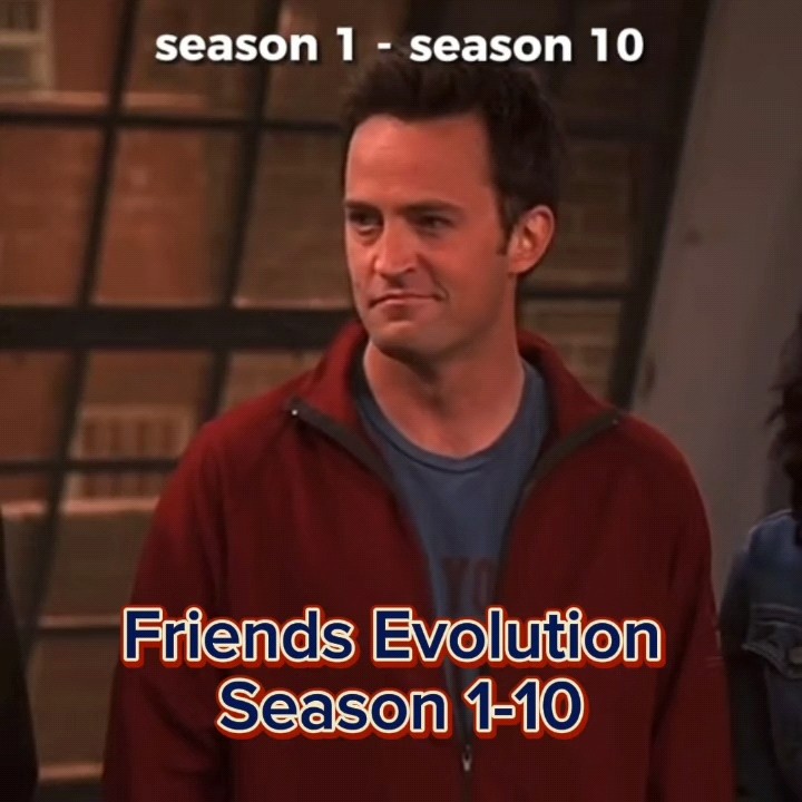 Friends Evolution Season 1-10 #friends #funny #celebrity #viral # ...