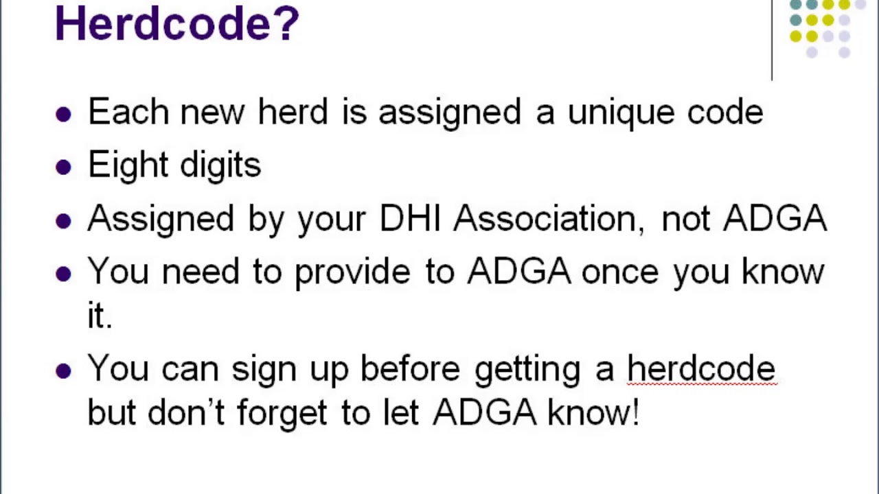 ADGA PT Webinar 1 Basics for the New Herd - YouTube