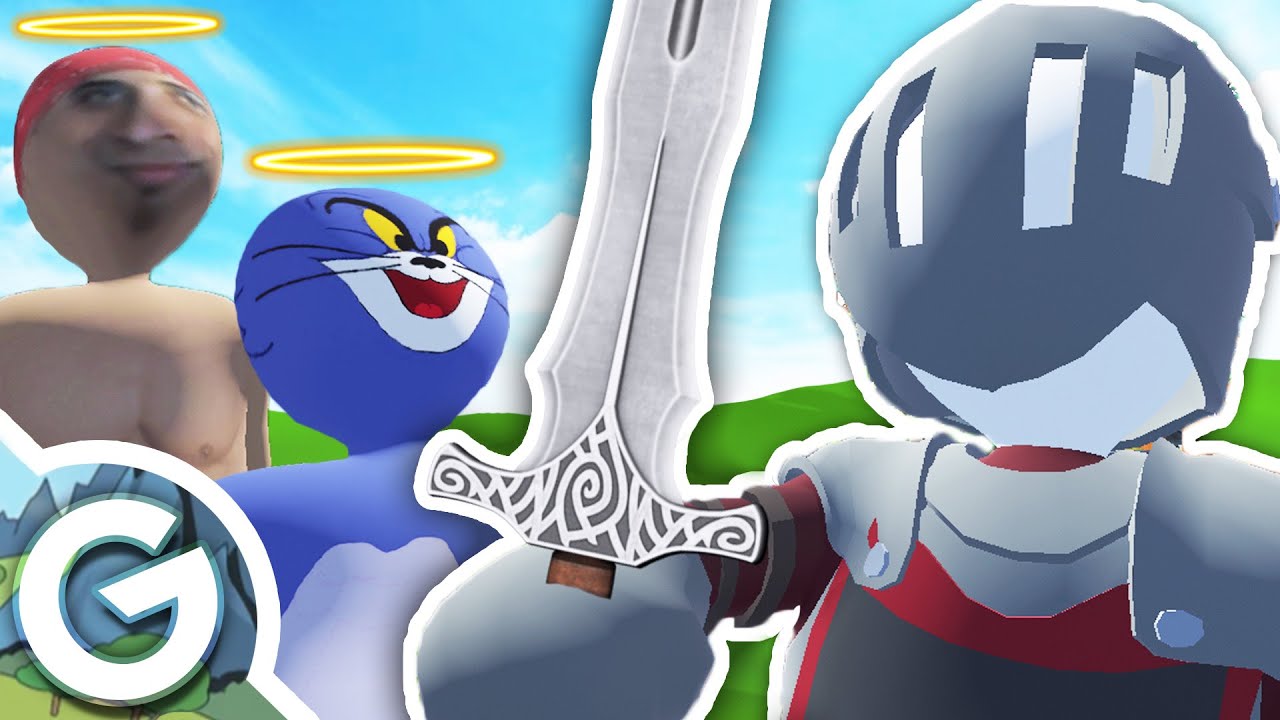 ME AND THE BOYS GO CRUSADING (Human: Fall Flat) - YouTube