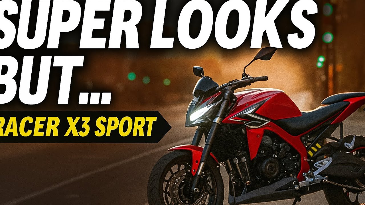 “Racer X3 Sport (2025) Review – Sharp Budget Sport Bike for City ...