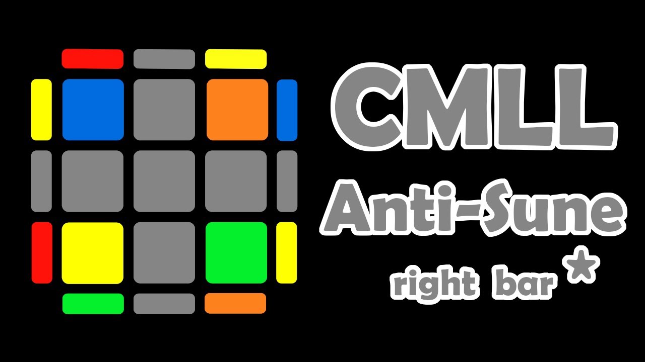 Anti-Sune-CMLL - Right Bar | Alternative Algorithm + Finger Tricks ...