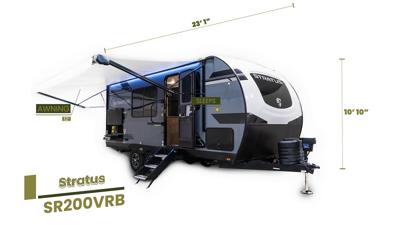 2024 Venture RV Stratus SR200VRB Travel Trailer Quick Tour - YouTube