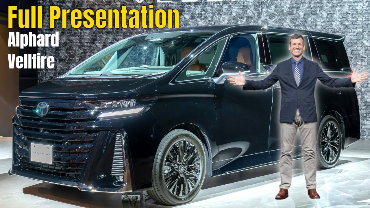 Toyota Unveils New Alphard And Vellfire Minivans In Japan Official]