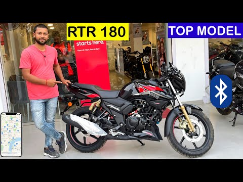 Tvs Apache RTR 180 2v Top Model Bluetooth E20 Model 2024,Full Detailed Review || New Update 2024