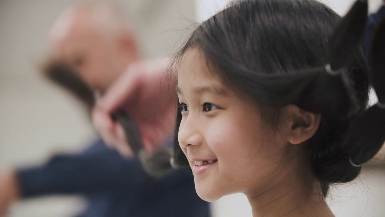 Little Princess Trust Hair Donation Tutorial - YouTube