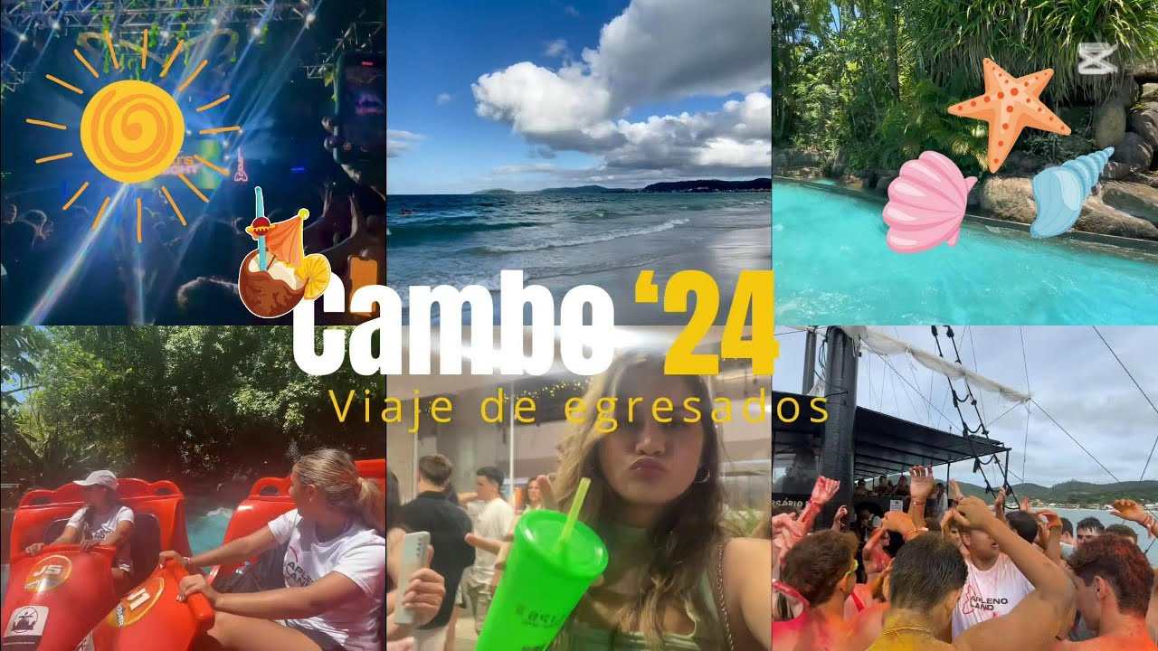 VLOG CAMBO’24 VIAJE DE EGRESADOS - YouTube