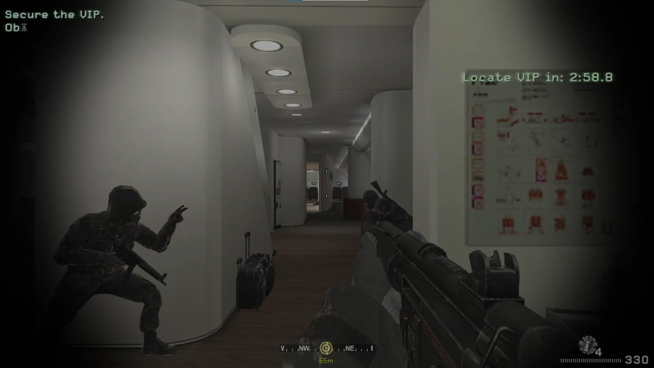 COD4 Modern Warfare Final Showdown & Epic Escape - YouTube