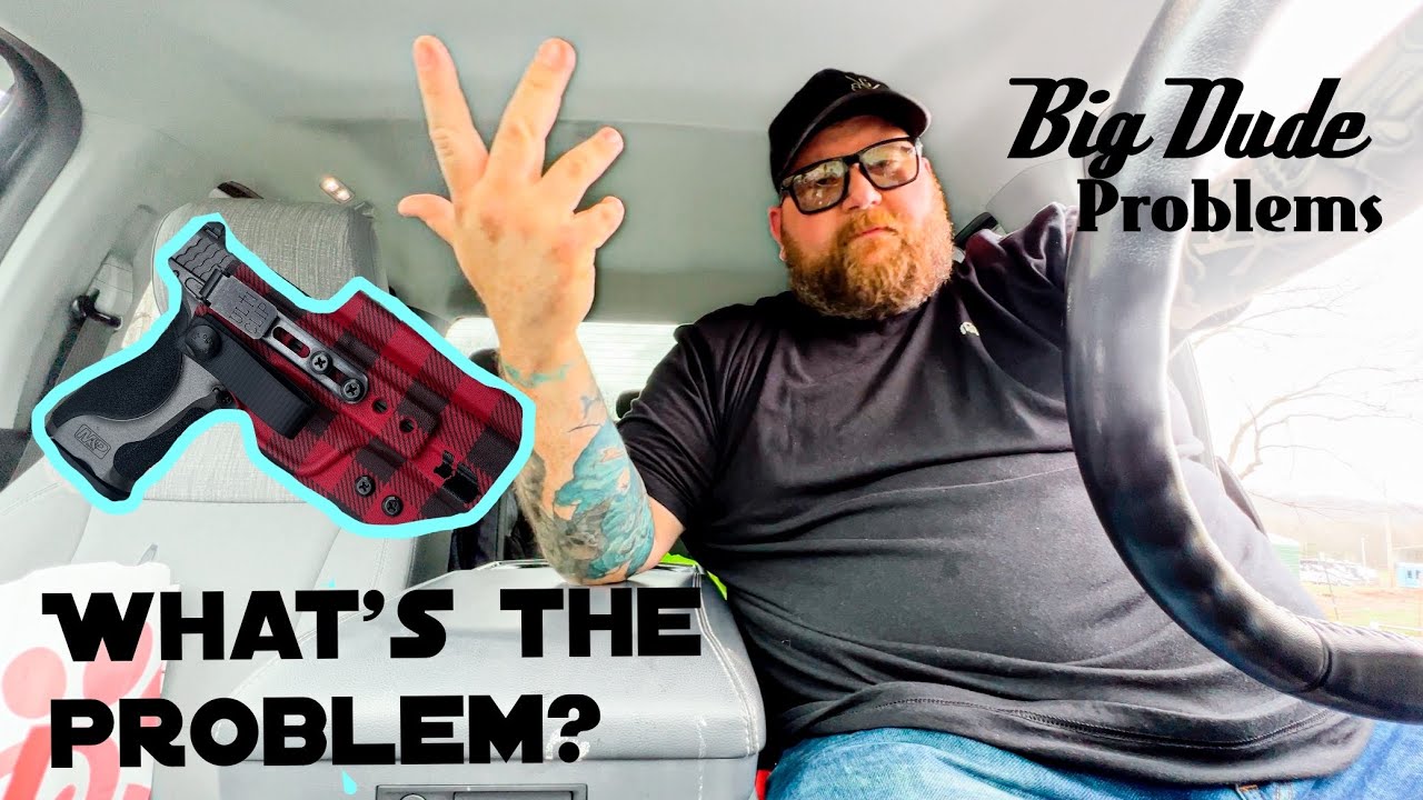 🔴 Drawing from Seated Position / TUC Holster / Holster For “BIG DUDES ...