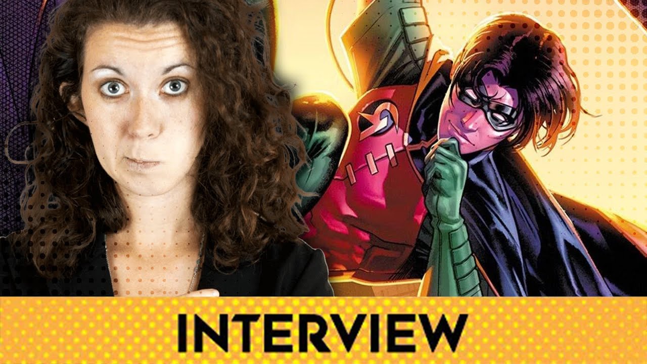 NYCC: Meghan Fitzmartin explores Tim Drake's Robin - YouTube