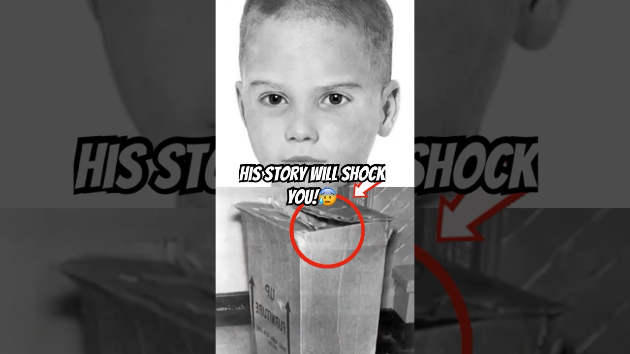 His body was found in a cardboard box!😱 #crime #coldcase #kid #1957 # ...