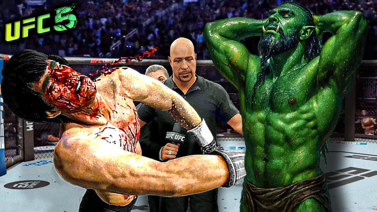 Bruce Lee vs. Green Fang (EA sports UFC 5) - YouTube