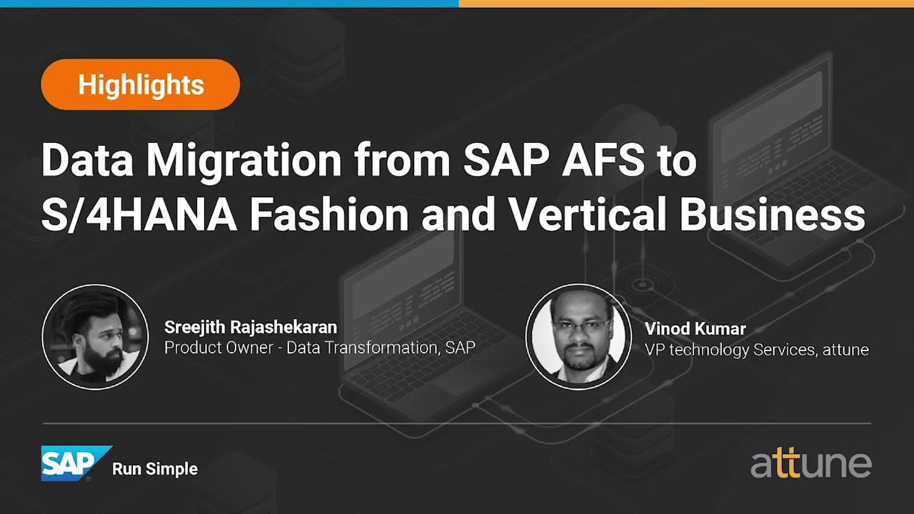 Data Migration from SAP Apparel and Footwear Solution to S/4HANA ...