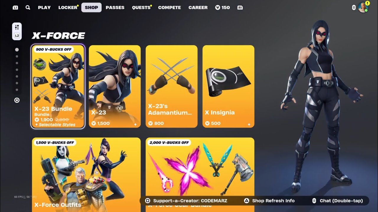 X-FORCE BUNDLES ARE BACK! Fortnite Item Shop [January 19th 2025] - YouTube