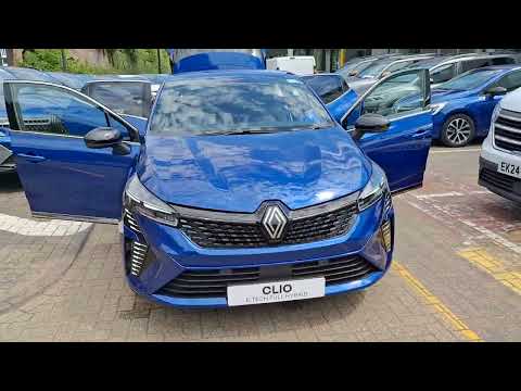 BRAND NEW 2026 RENAULT CLIO TECHNO E-TECH FULL HYBRID in IRON BLUE @ RENAULT CROYDON