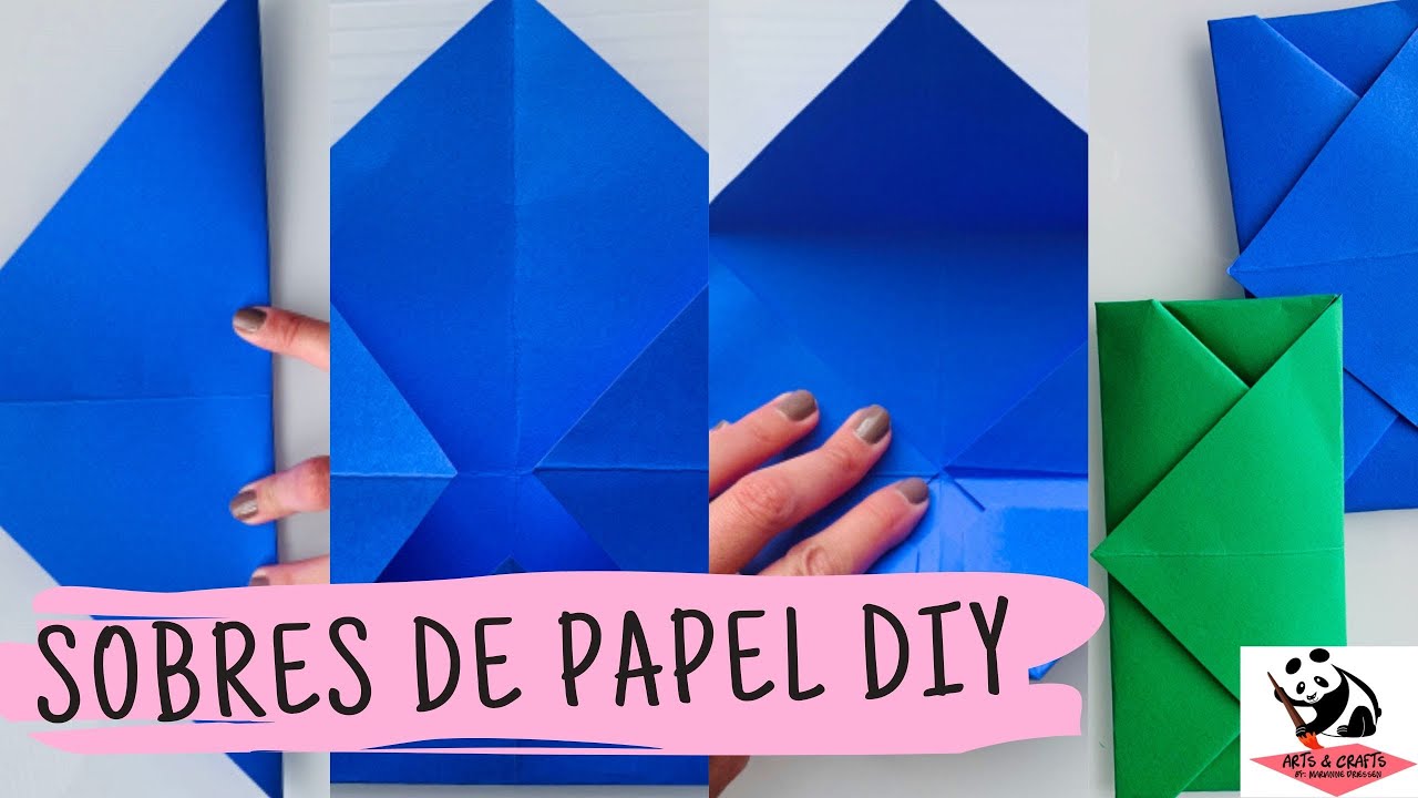 Super Easy DIY Paper Envelopes Tutorial - in just 5 steps - YouTube