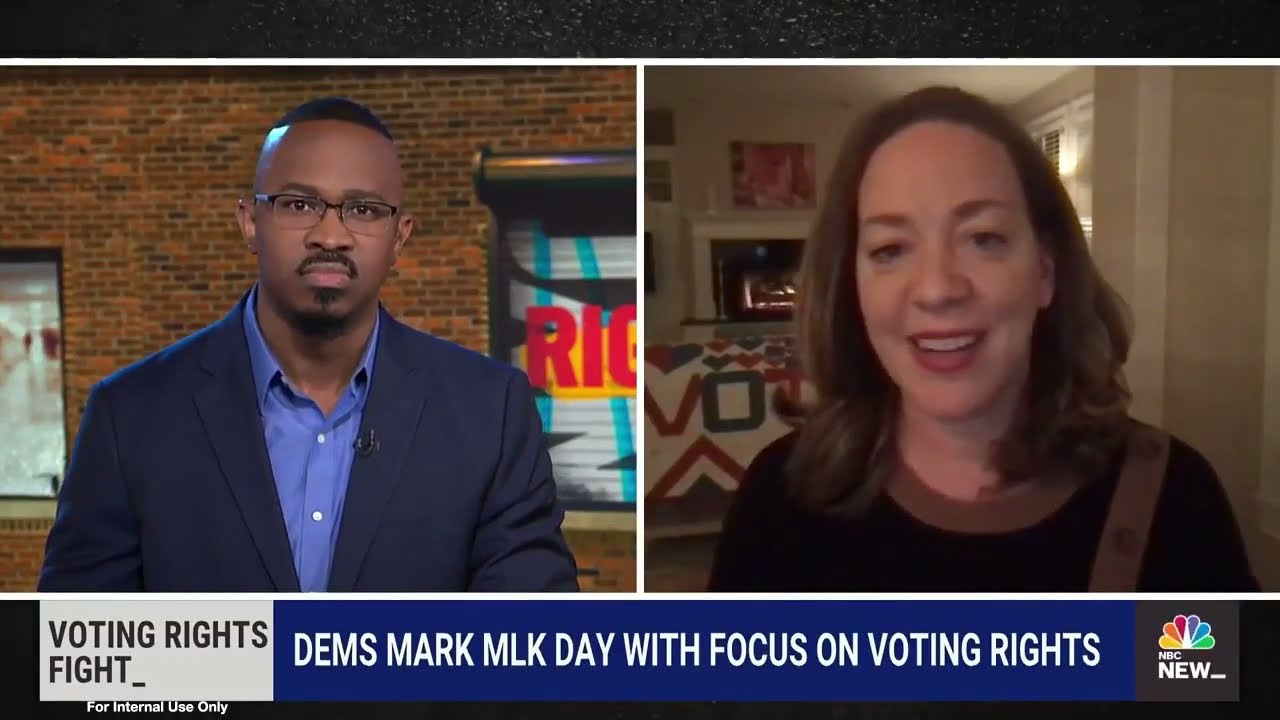 Vote.org CEO Andrea Hailey on NBC NOW News Tonight w/ Joshua Jackson ...