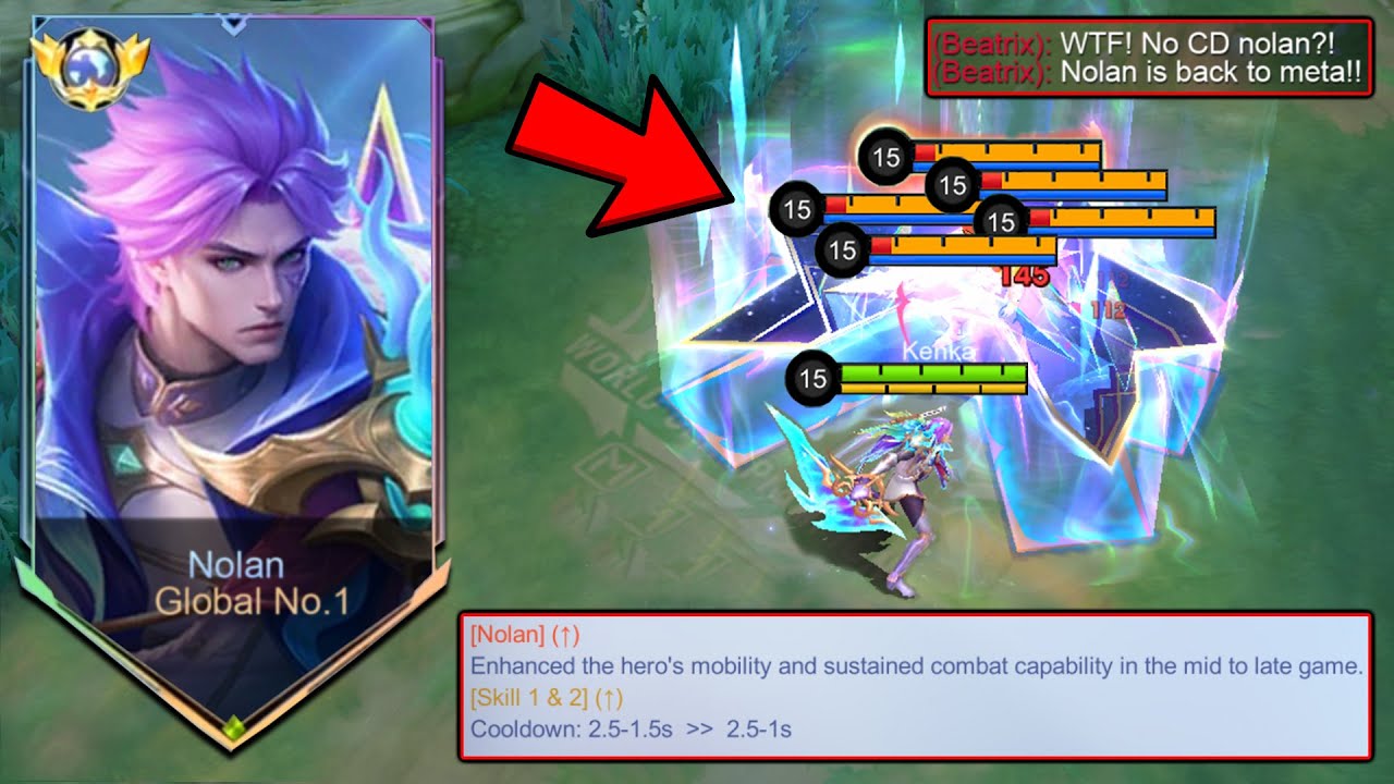 FINALLY NOLAN MASSIVE BUFFED IS HERE! 🔥 (BACK TO META?) - Mobile ...