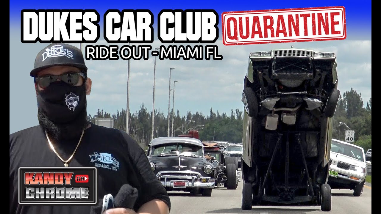 KandyonChrome: Dukes Car Club Ride-Out with Social Distancing - YouTube