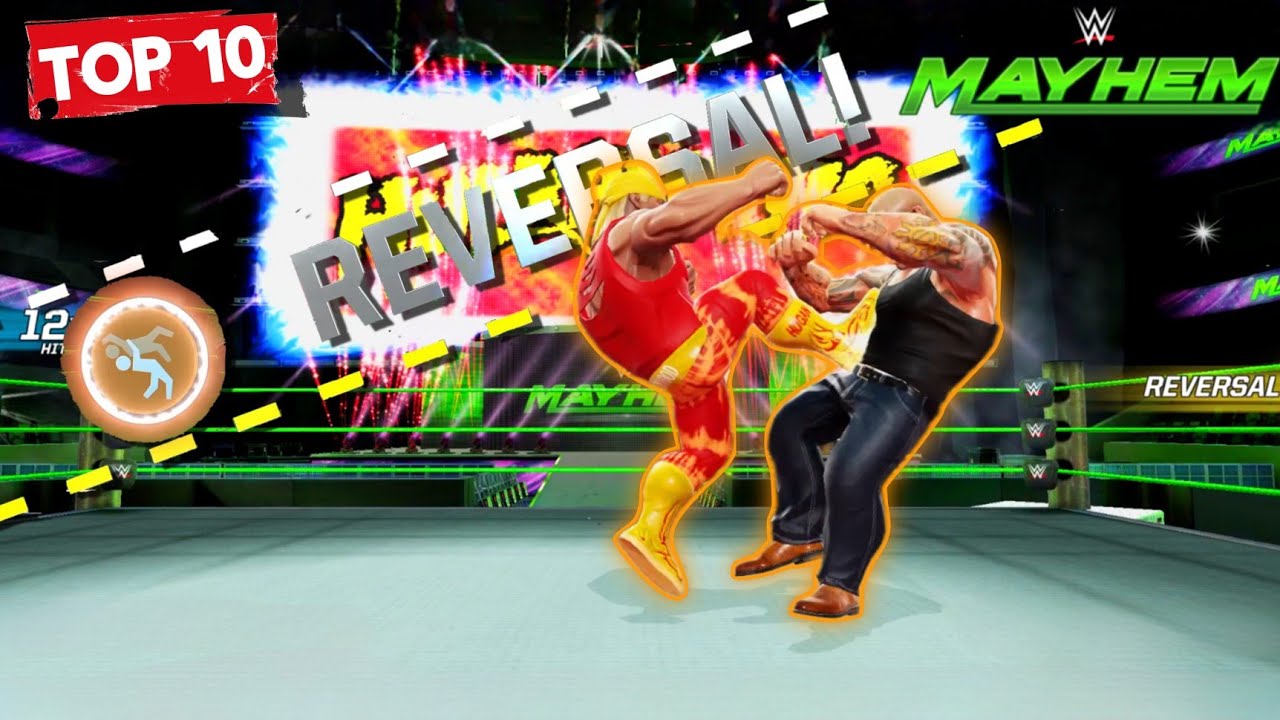 All Rope to Rope Reversal WWE MAYHEM - YouTube