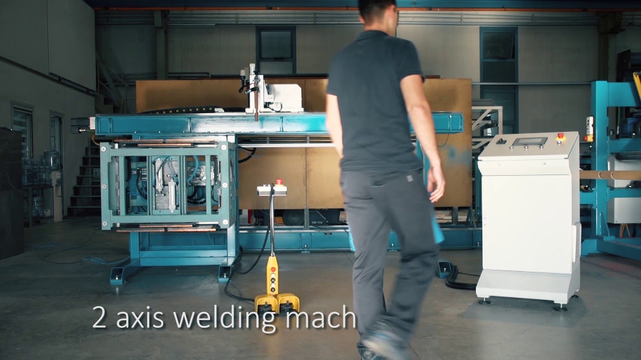 2 Axis Welding Machine - YouTube