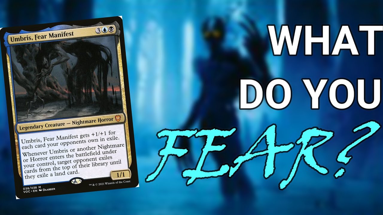 Commander Deck Tech: Umbris, Fear Manifest - YouTube