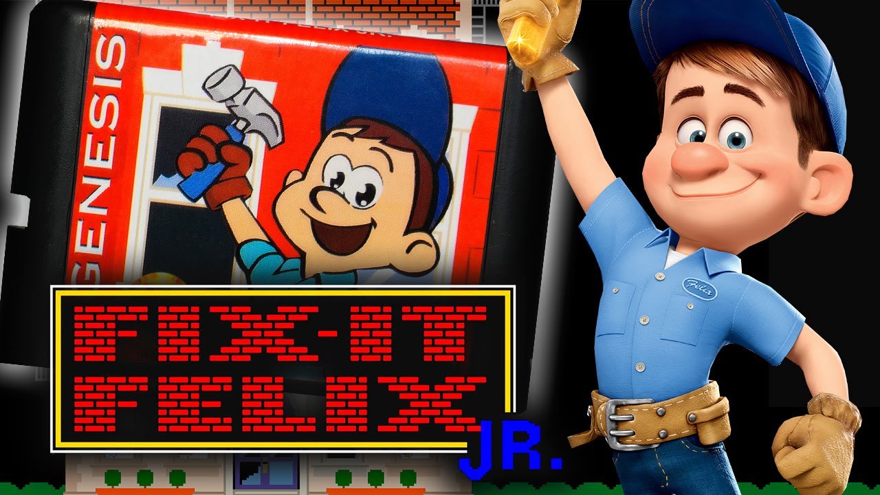 GAMEEXTV - videoautopsia de FIX IT FELIX JR para el Sega GENESIS - YouTube